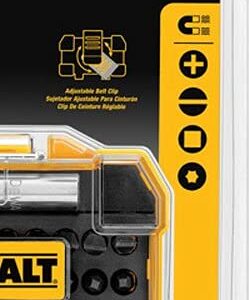 DEWALT DWAX100IR IMPACT READY Screwdriving Tough Case Set, Extra Small, 31-Piece