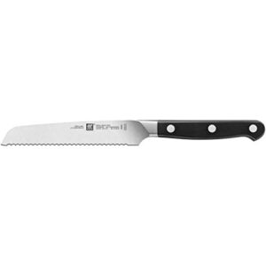 zwilling pro original utility knife, silver/black