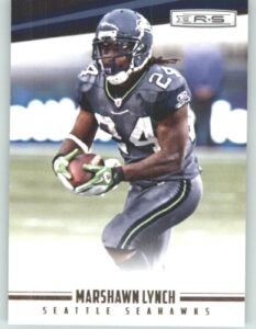 2012 panini rookies and stars football card #129 marshawn lynch - seattle seahawks (nfl trading card)