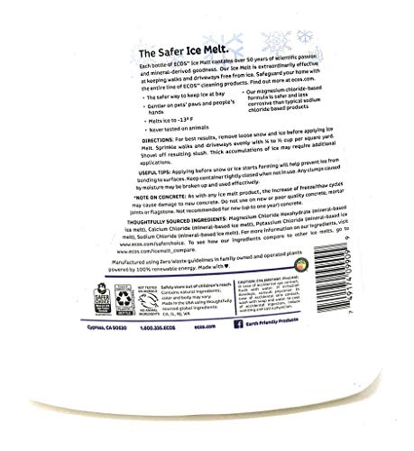 Ecos, Ice Melt, 104 Ounce