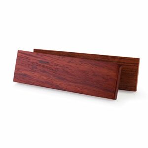 bubinga 3/8" x 1-1/2" x 5" knife scale 2-piece