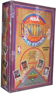 1991/92 upper deck nba basketball cards series 1 hobby box