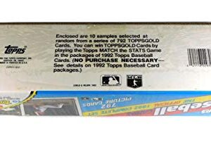 Topps baseball 1992 complete set factory sealed!