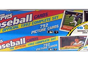 Topps baseball 1992 complete set factory sealed!