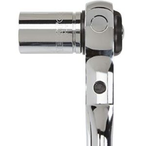 TEKTON 3/8 Inch Drive x 9 Inch Swivel Head Quick-Release Ratchet | 1491