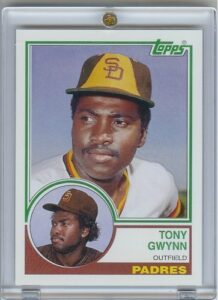 2006 topps # tony gwynn rookie of the week baseball card