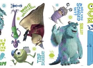 RoomMates RMK2010SCS Monsters Inc. Peel and Stick Wall Decals