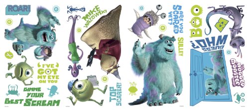 RoomMates RMK2010SCS Monsters Inc. Peel and Stick Wall Decals