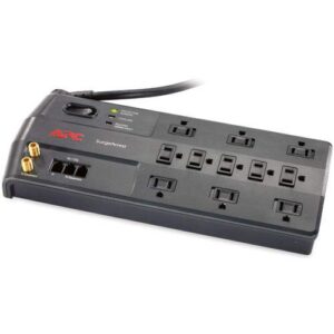 apc performance surgearrest 11 outlet with phone and coax protection, 120v, p11vt3