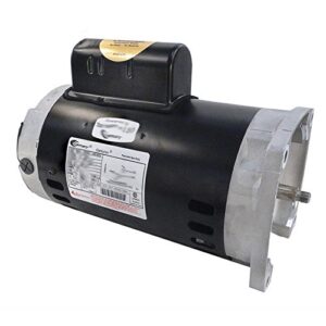 a.o. smith century b2843 square flange 2hp 3450rpm single speed pool pump motor