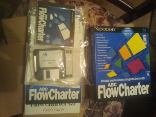 ABC FlowCharter Version 6 by MicroGrafx NIB Complete