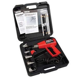 master appliance proheat series plastic welding kit with variable temp heat gun & starter welding rods, 1000-degree fahrenheit 120v 1300 watts