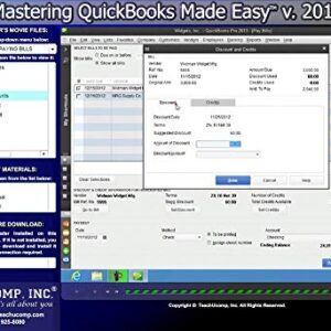 TEACHUCOMP Video Training Tutorial for QuickBooks Desktop Pro 2013 DVD-ROM Course and PDF Manual