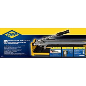 QEP Tile Cutter, 1/2 in Cap, 14 in, Yellow