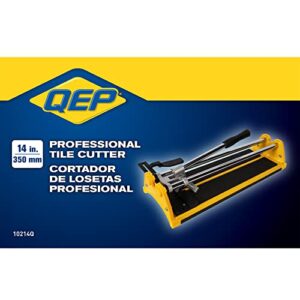 QEP Tile Cutter, 1/2 in Cap, 14 in, Yellow