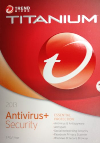 TREND MICRO Titanium AntiVirus 2013 - 3 User