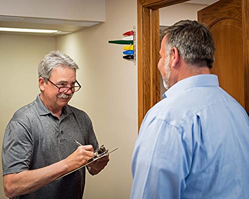 Exam Room Signals - Kull Industries - Medical Door Flags for Hospitals, Doctors Offices, Clinics (Designer Colors, 6 Flag System, 7")