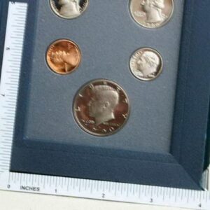 1990 US Mint Prestige Proof Unc Coin Set W/COA