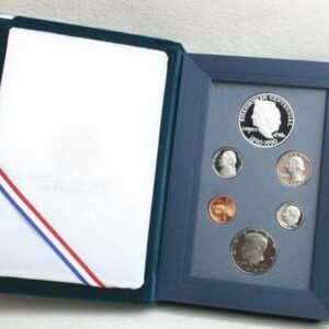 1990 US Mint Prestige Proof Unc Coin Set W/COA