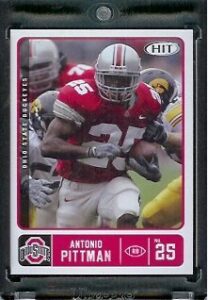 2007 sage hit # antonio pittman #59 ohio state rookie football card