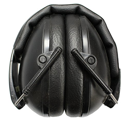 Walker's Game Ear Low Profile Folding Muff, Black