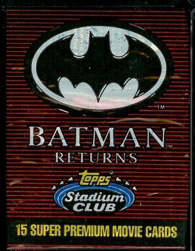 Topps Stadium Club Batman Returns Trading Card Pack - 15 cards per pack