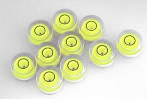 ten 14mm circular bubble spirit level use with tripod new