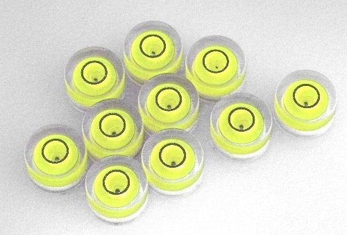 Ten 14mm Circular Bubble Spirit Level Use with Tripod New