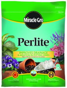 miracle-gro perlite, 8 dry quart bag