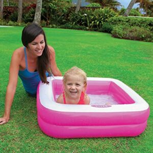 Intex Square Baby Pool - Pink