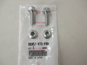 honda 06957-v15-f00 bolt set, auger; 06957v15f00 made by honda