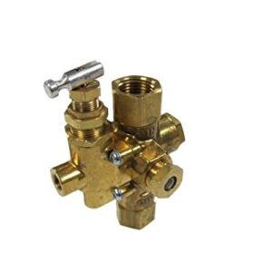 NEW Gas Air Compressor unloader valve pilot check valve combination 140-175 by conrader