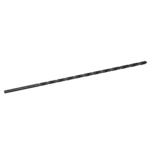 hss extra long drill bit, straight shank size: 21/32" x 12"