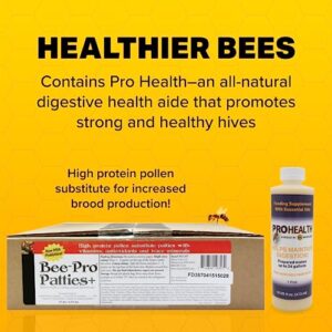 Mann Lake Bee-Pro Patties with Pro Health, Ready-to-Feed High Protein Pollen Substitute, Beekeeping Supplies, 10 lb