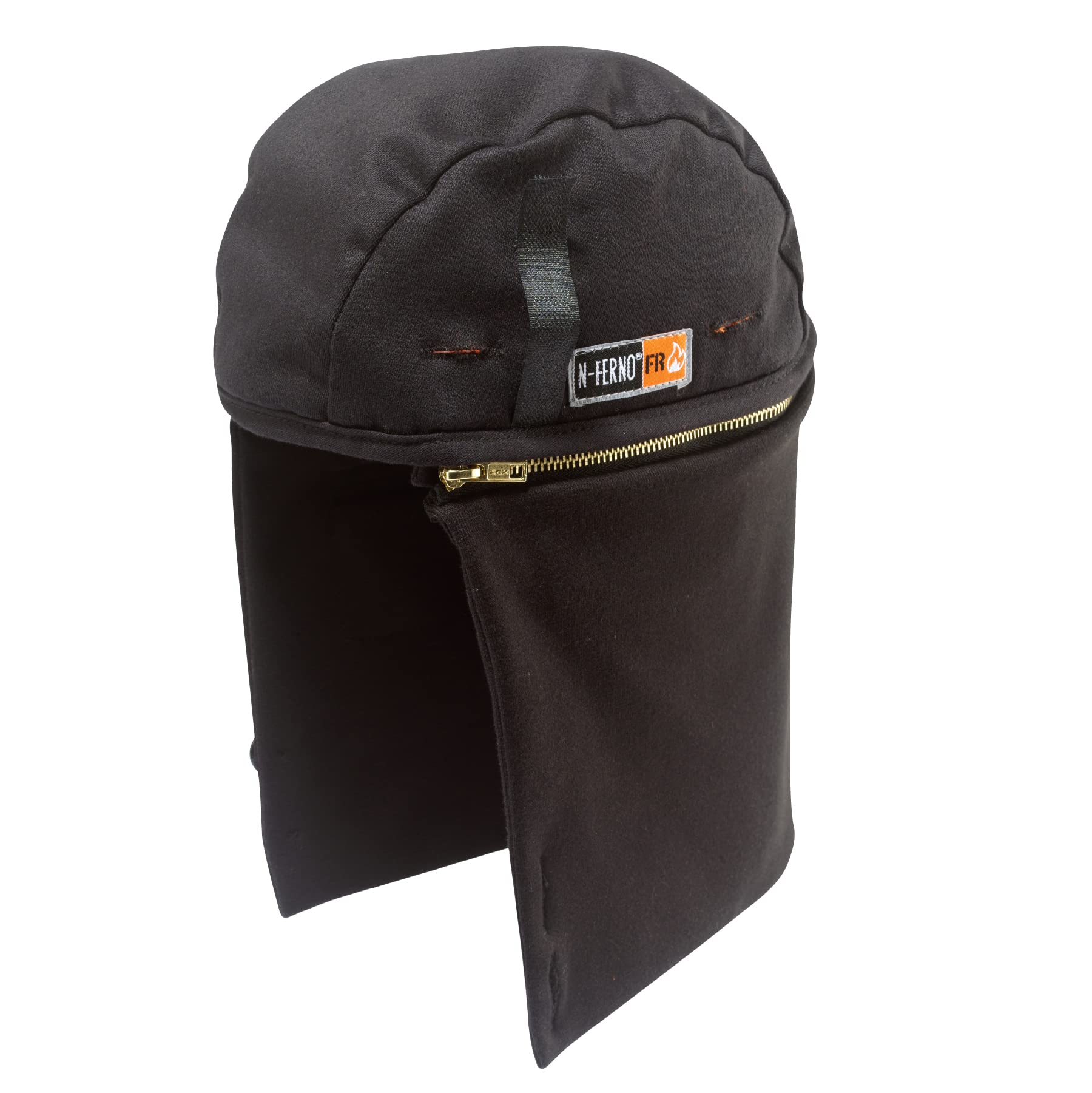 N-Ferno unisex-adult 6885 Hard Hat Winter Liner, FR Rated, Versatile Wear,Black,12.5 x 0.8 x 13.5 Inch