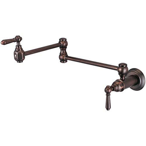 Pioneer 2AM600-ORB Americana Wall Mount Pot Filler in Oil Rubbed Bronze