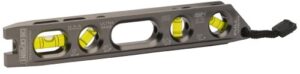 checkpoint 0300pl pro mag precision torpedo level, platinum