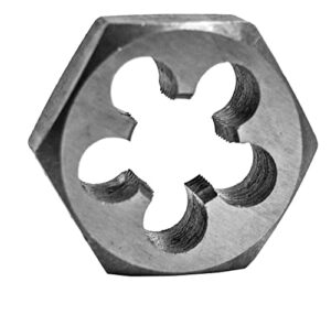 century drill & tool 98216 carbon steel die, 3/4-16nf