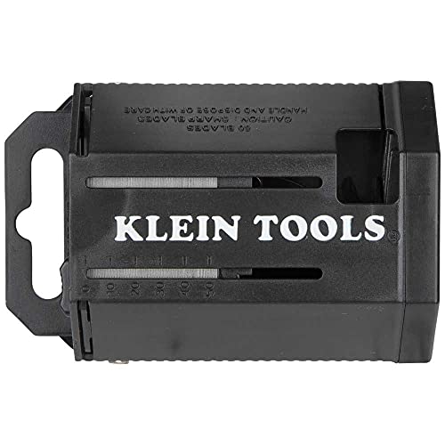 Klein Tools 44103 Utility Blade Auto-Loading Dispenser with 50 Blades