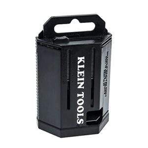 klein tools 44103 utility blade auto-loading dispenser with 50 blades