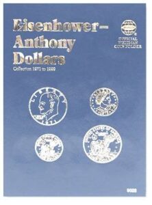 rare coins eisenhower & susan b anthony dollars 9023 whitman new folder