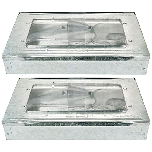 Southern Homewares - SH-10059-2PK Itrap Multi-Catch Clear Top Humane Repeater Mouse Trap, 2 Pack