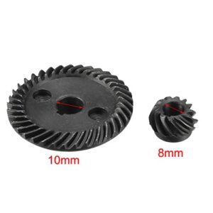 uxcell Metal Spiral Bevel Gear Set for 9523 Angle Sander