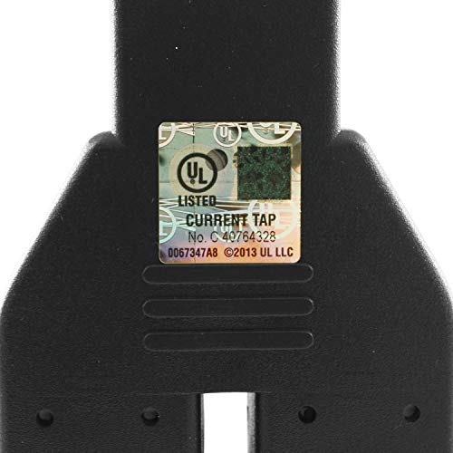 Conntek RL-30104 U.S. 3-Prong Heavy Duty Dual Outlet Adapter, Black