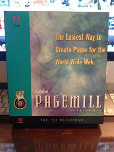 adobe pagemill 1.0 macintosh