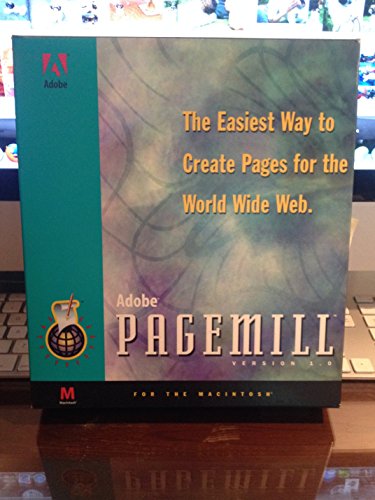 Adobe PageMill 1.0 Macintosh