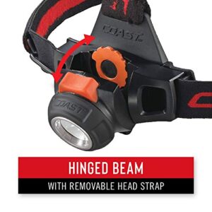 COAST® HL27 360 Lumen PURE BEAM® LED Headlamp with TWIST FOCUS™ and Variable Light Control Wheel