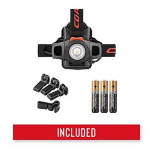 COAST® HL27 360 Lumen PURE BEAM® LED Headlamp with TWIST FOCUS™ and Variable Light Control Wheel