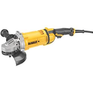 DEWALT Angle Grinder, 7-Inch, 4.7-Amp, 8,500 RPM, With Dust Ejection System, Corded (DWE4557),Yellow