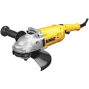 dewalt angle grinder, 9-inch, 6,500 rpm, 4.0-hp (dwe4519) , yellow